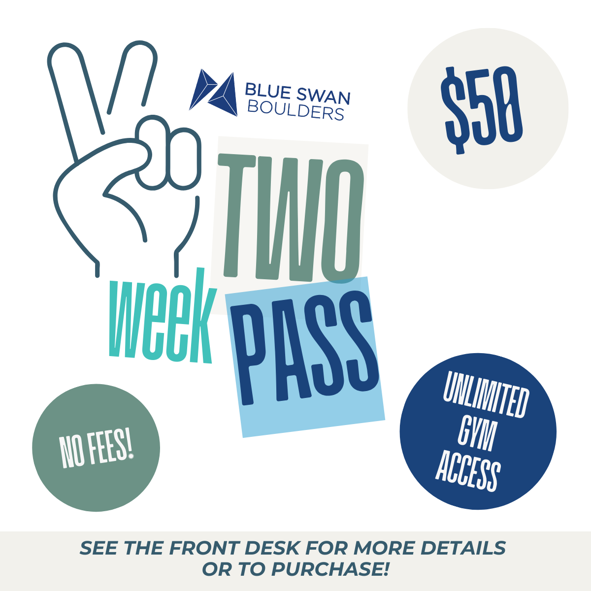 2-Week Pass | Our Best Option for Orlando Tourism & Gym Trials - Blue ...